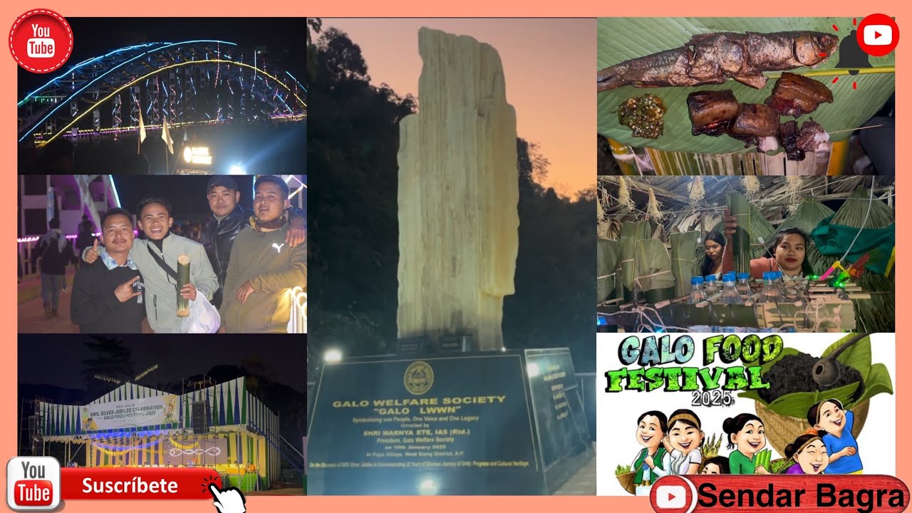 Galo food festival 2025 // GWS silver jubilee celebrations// Galo Tribe ...