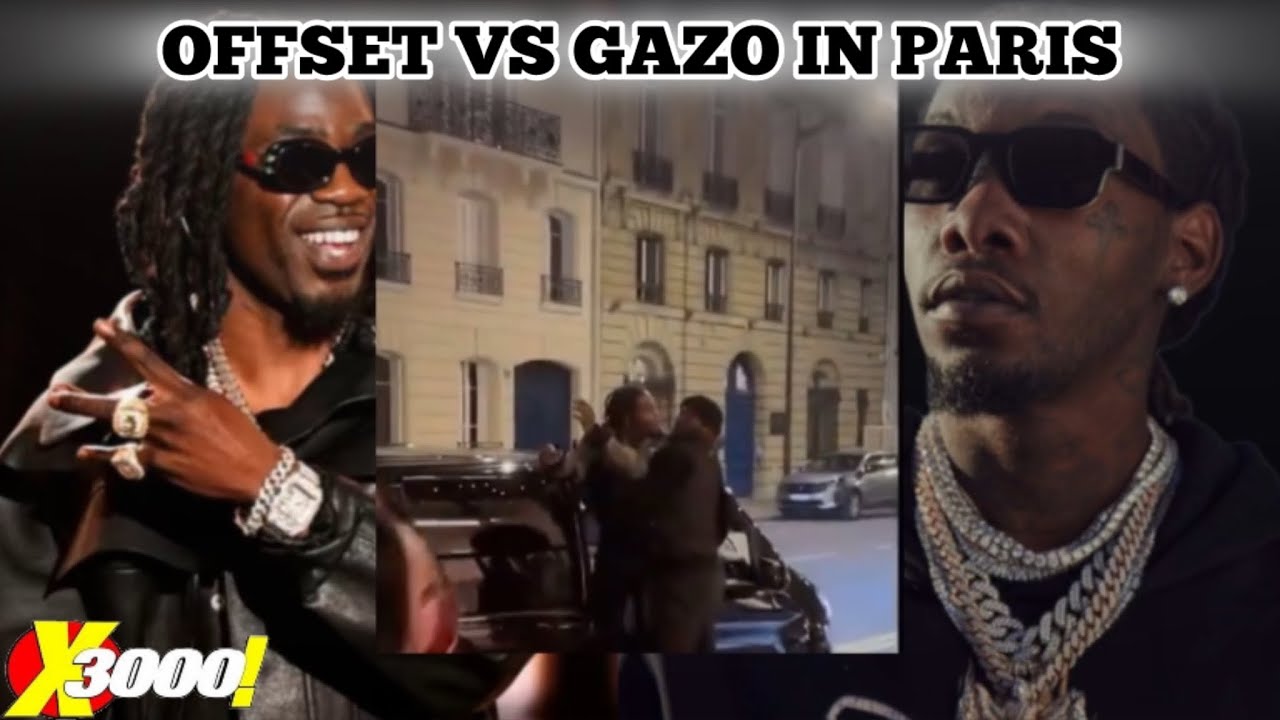 OFFSET GETS IN A WILD SCUFFLE WITH A FRENCH DRILL RAPPER IN PARIS 🤯 ...