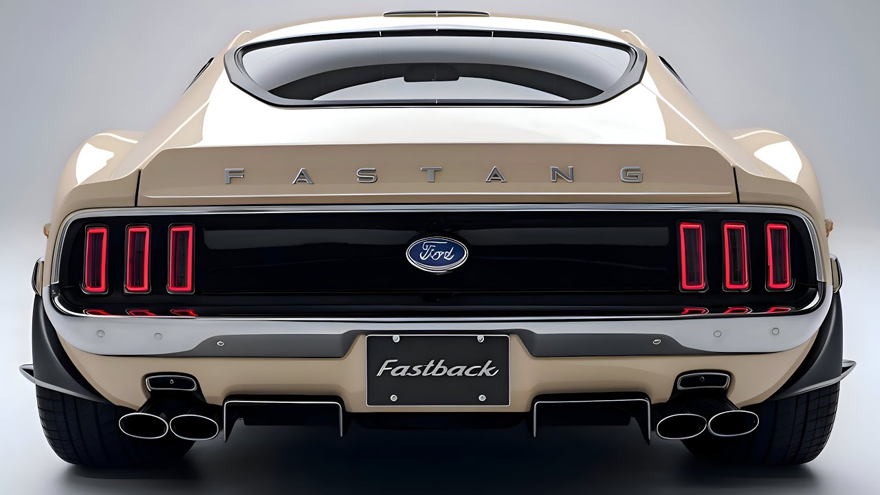 2025 Mustang Fastback 489: Pure Muscle with a Modern Edge - YouTube