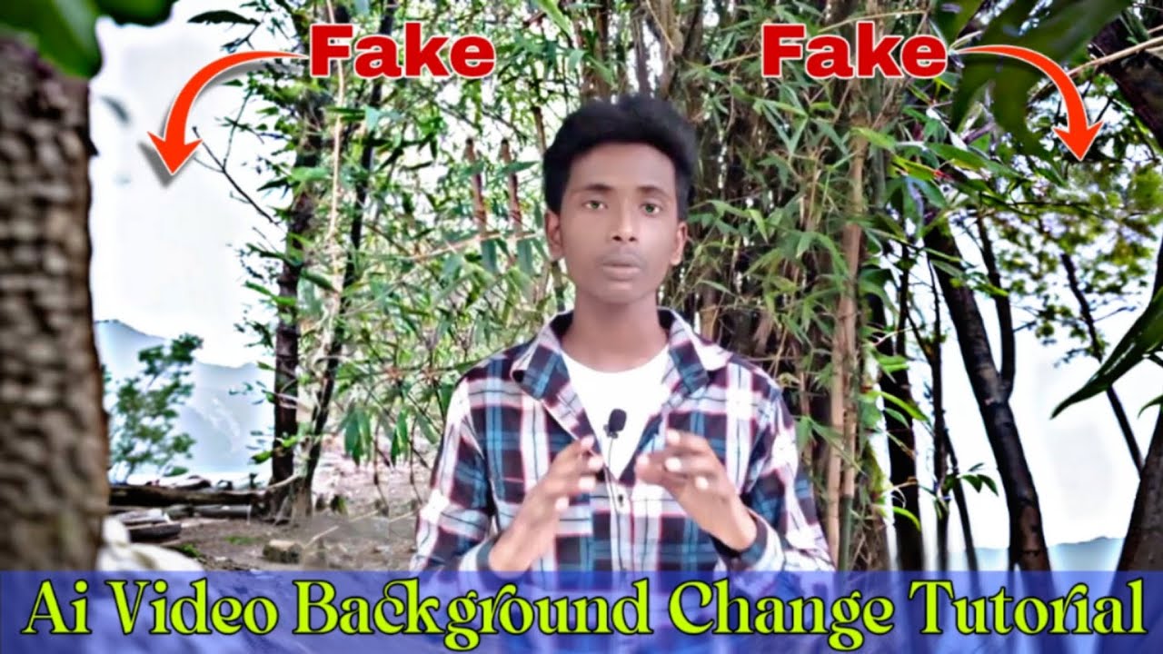 Easy To Easy Step Video Background Change Using Ai 🔥 || Video Ka Background Ko Change kaisa kare ...