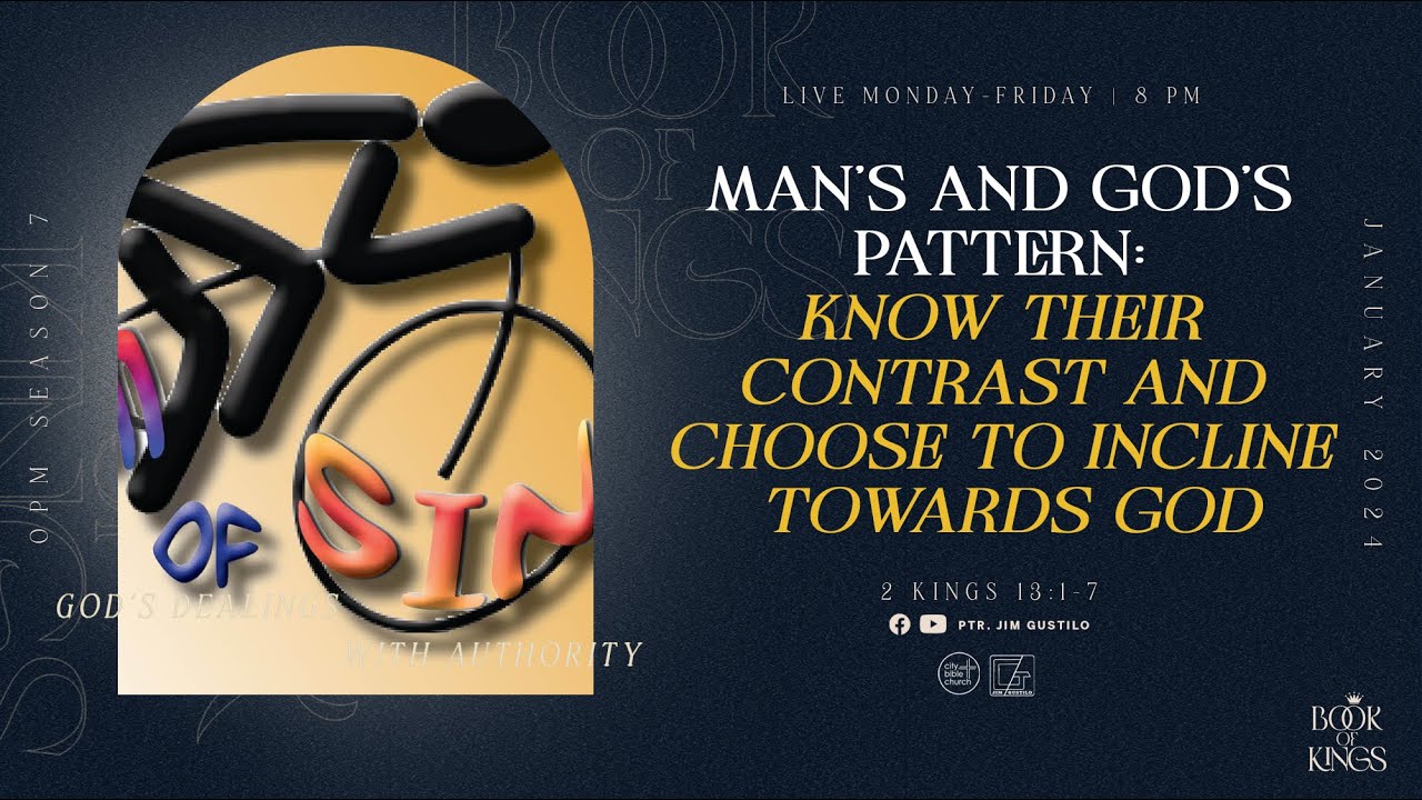 Man’s And God’s Pattern: Know Their Contrast And Choose To Incline ...