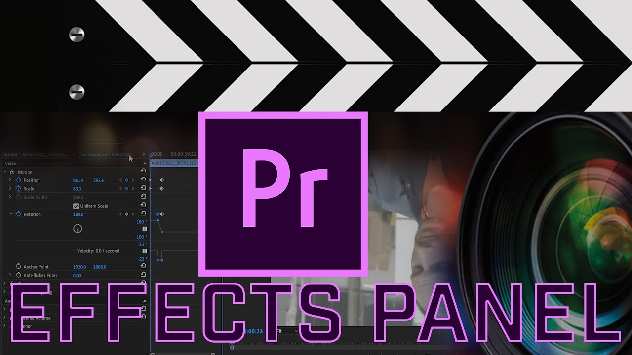 Premiere Pro CC 2020 Effects Control Panel For Beginners YouTube Premiere Pro CC 2020 Effects Control Panel For Beginners YouTube