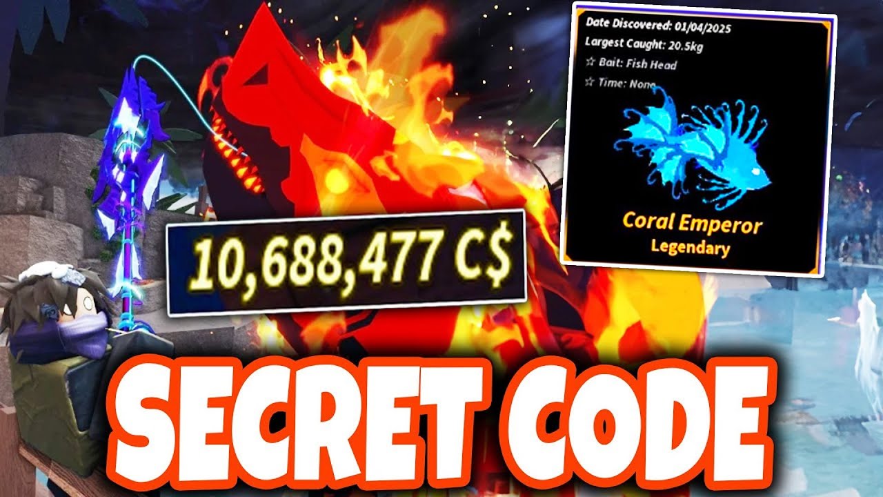 FISCH SECRET GRAND REEF MONEY CODES! - YouTube