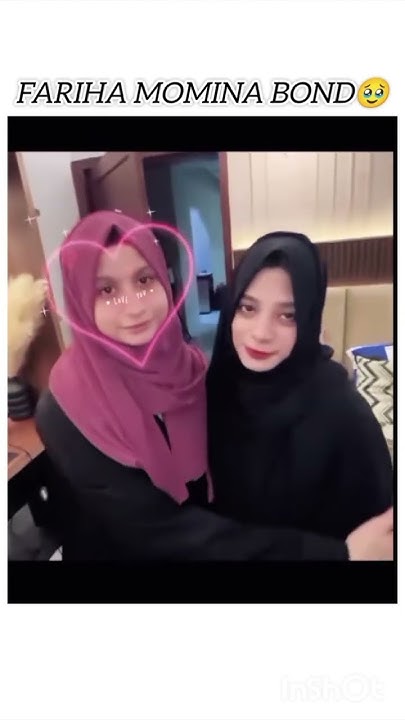 Momina N fariya Bond like siblings🫀#momina #fariya #bestfriend #bestmoments #maazsafderworld ...