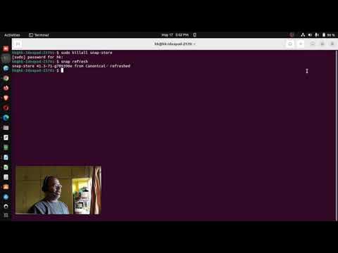 FIX for "Snap Store" cannot refresh "snap-store"| How to Update "snap store" in Ubuntu ...