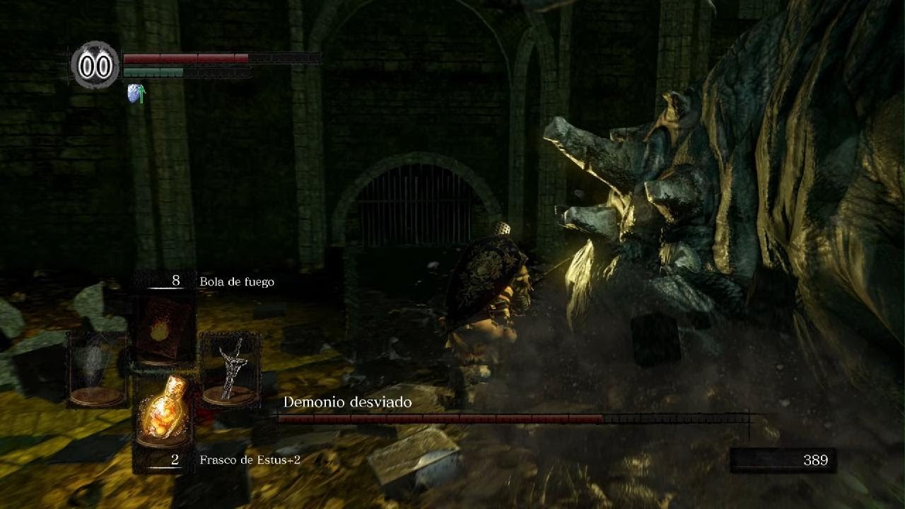 Stray Demon Boss Fight | Dark Souls Remastered - YouTube