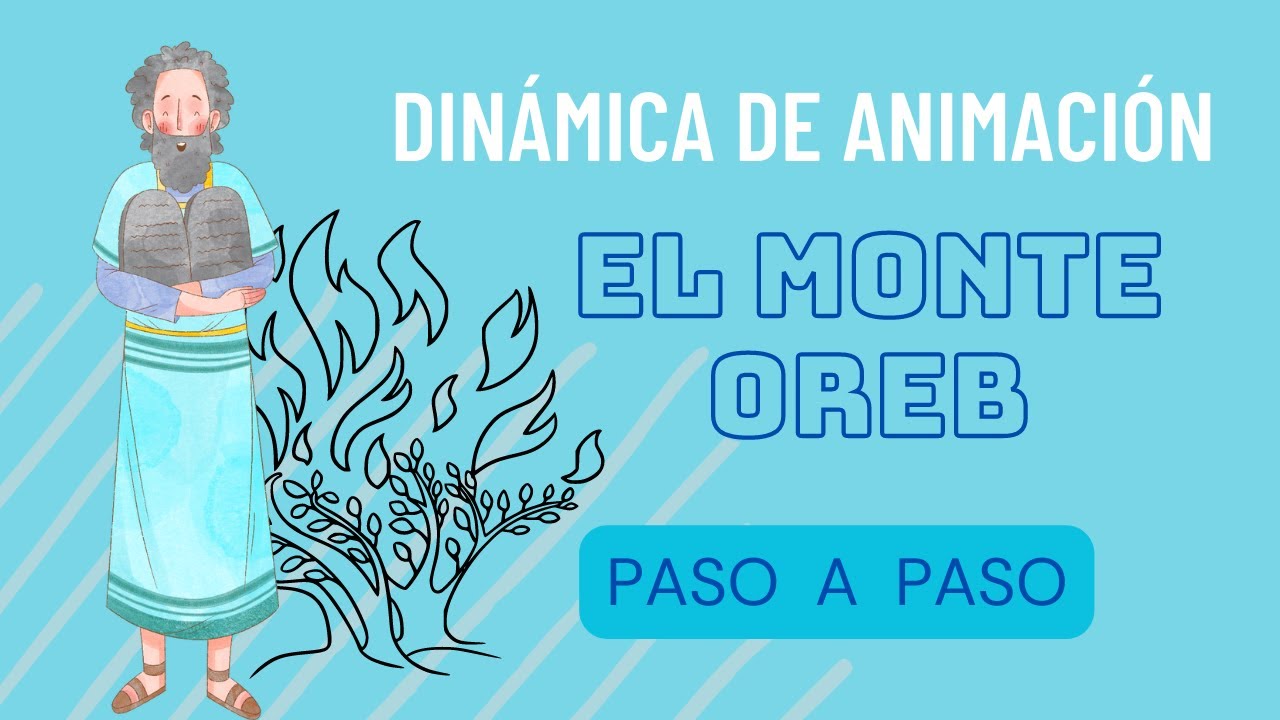 Dinámica de Animación Monte oreb (paso a paso) - YouTube