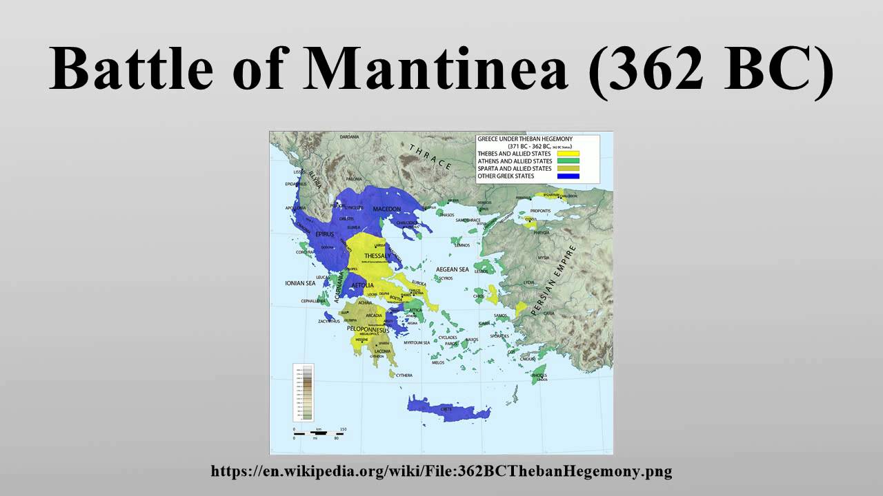 Battle of Mantinea (362 BC) - YouTube