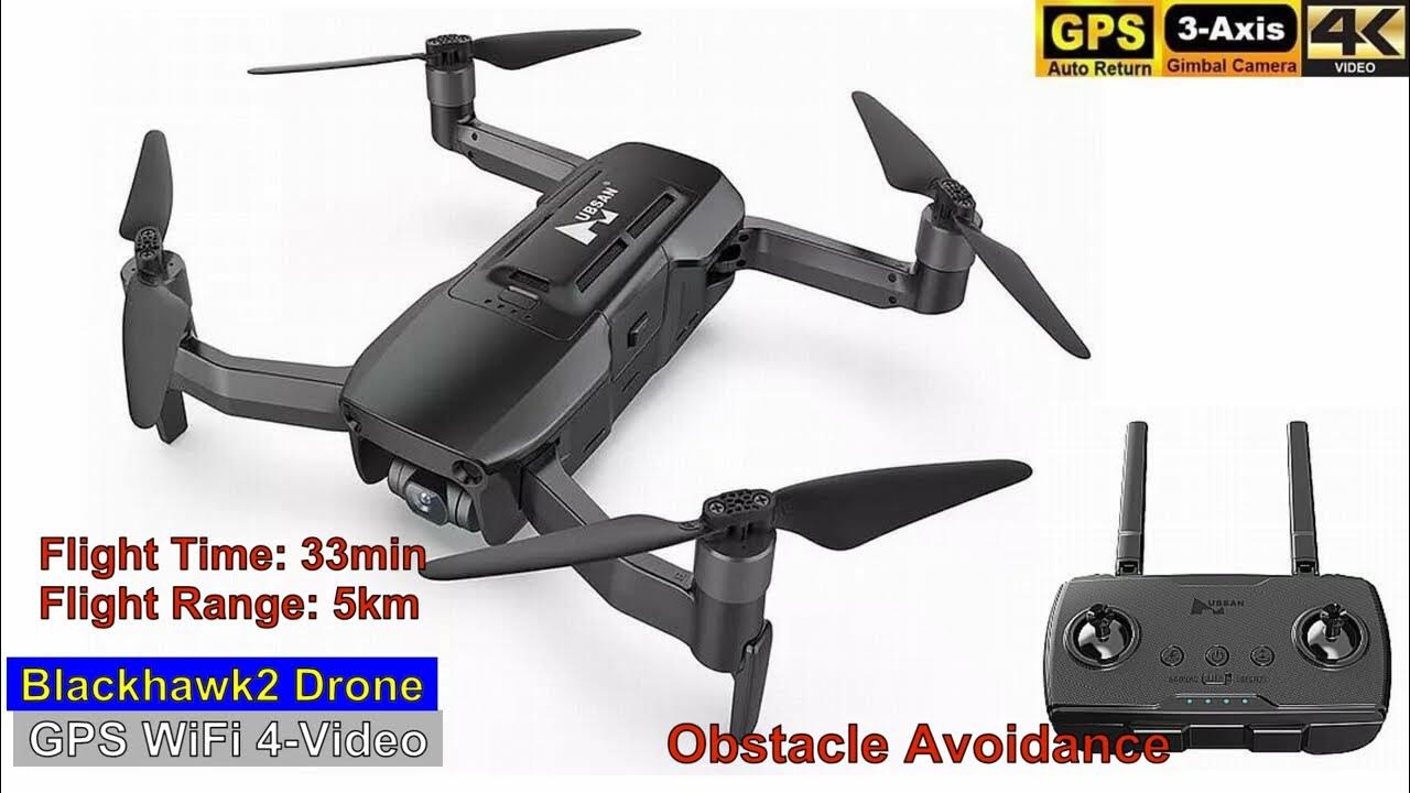 Hubsan Blackhawk 2 GPS 4K-Video Long Range Drone from $230 – Just Released ! - YouTube