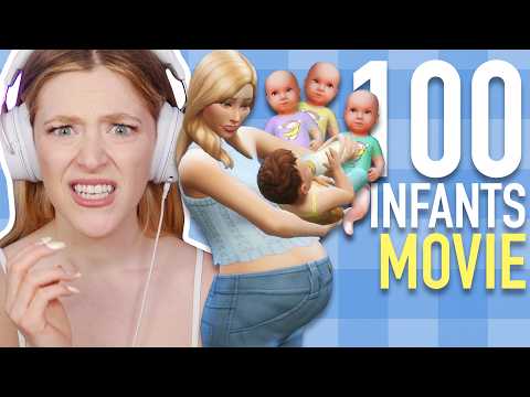 Can You Have Triplets With A Full Household? | 100 BABY CHALLENGE SPEEDRUN MOVIE 2