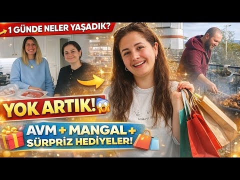 AVM’den Neler Aldık? Çeyiz Yeniledik Resmen! 🛍️ Yemeğe Davet Edildik 🥙