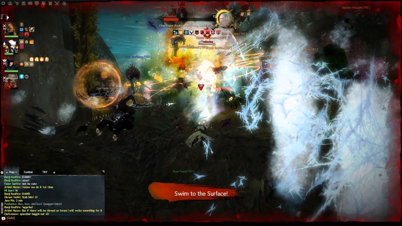 The Knights Temple GW2 Poobadoo Encounter - YouTube