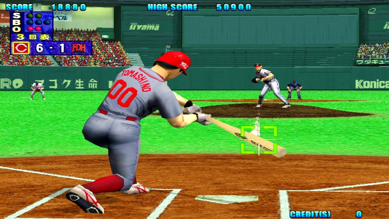 [Naomi] Dynamite BaseBall 99 Carp vs. Hawks - YouTube