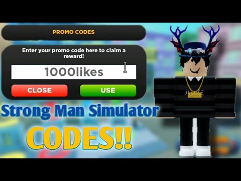 Strong Man Simulator Code!! | Roblox | PrinceJayXD - YouTube