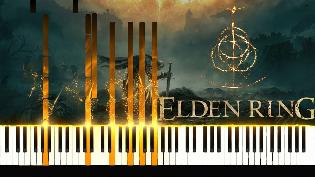 Elden Ring - Main Menu Theme // Piano Tutorial - YouTube