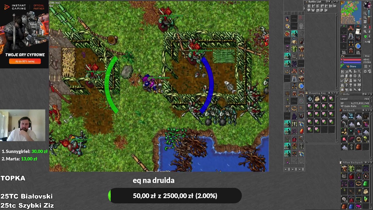 Tibia Antica [ 720+ED ] - EXP, BOSSY, PVP - YouTube