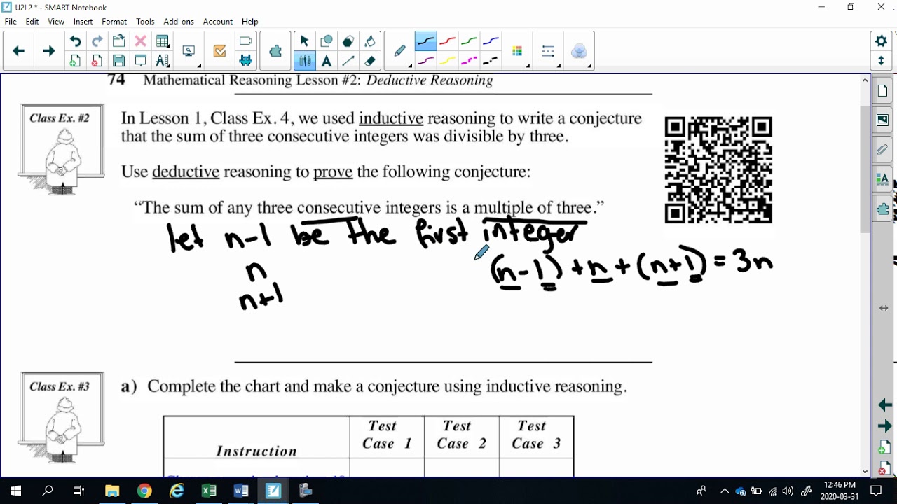 Math 20-2 Mathematical Reasoning Lesson 2 - YouTube