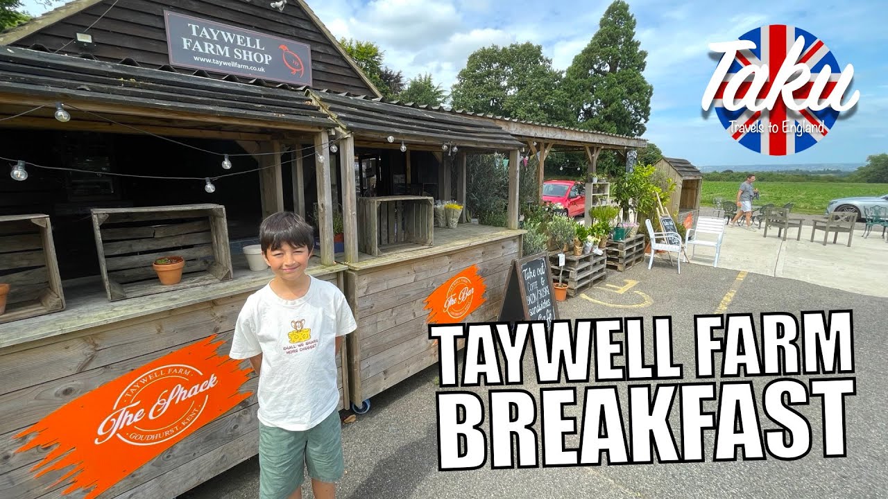 My Tasty Breakfast Brunch | Visiting Taywell Farm Shop in Kent, England ...