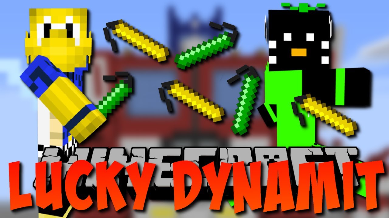 KAMPF mit DYNAMIT!! - Minecraft Lucky TNT #3 - YouTube