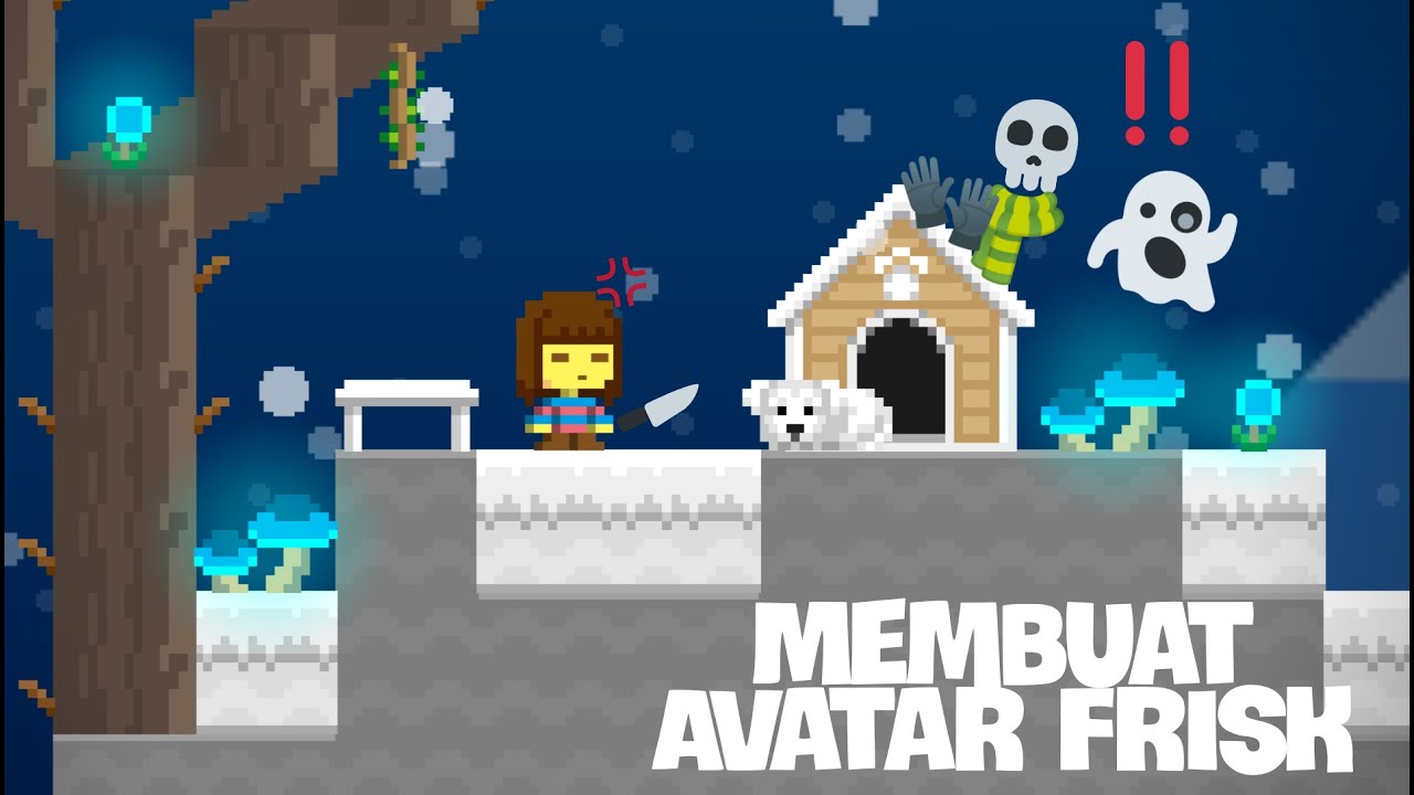 How to make Frisk avatar in Boku - Boku Game (aka Bokutale version ...