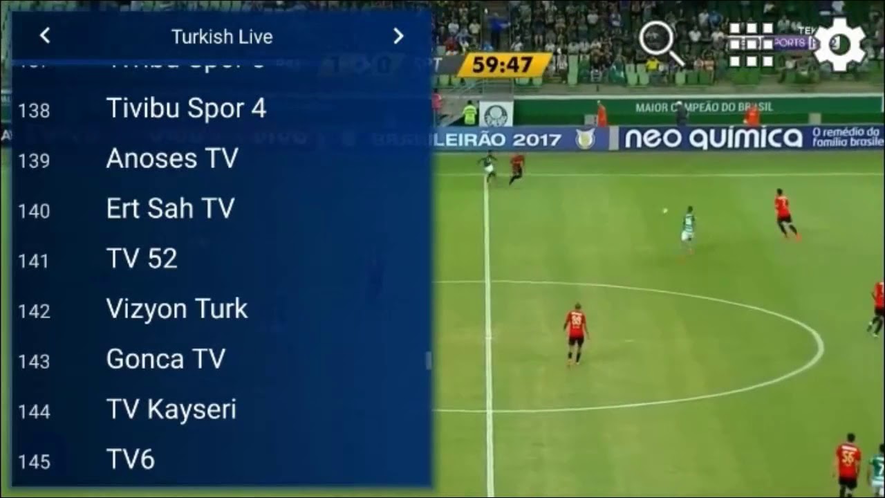 QHDLive IPTV Turkish channels - YouTube