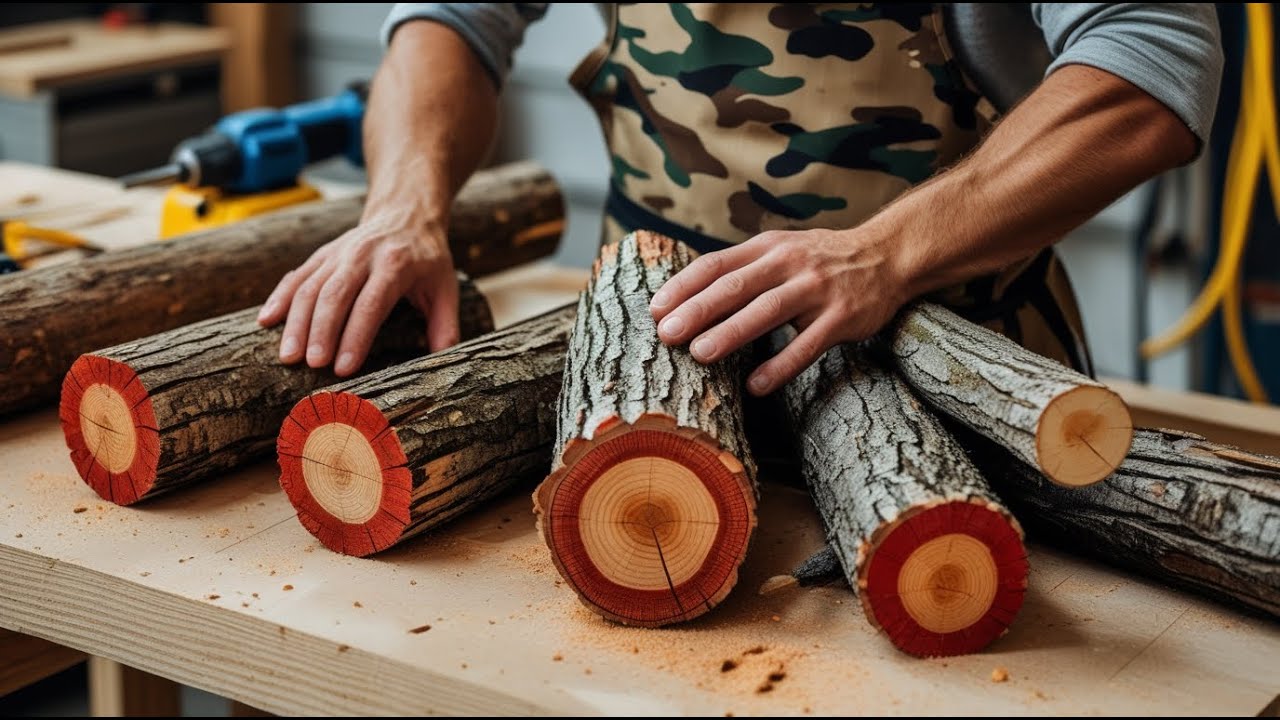 Epoxy Resin & Wood: Modern Art Meets Rustic Charm - YouTube