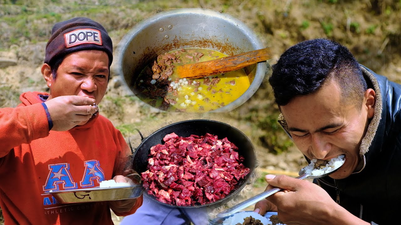 Biggest Mega Buff Party in the village - YouTube