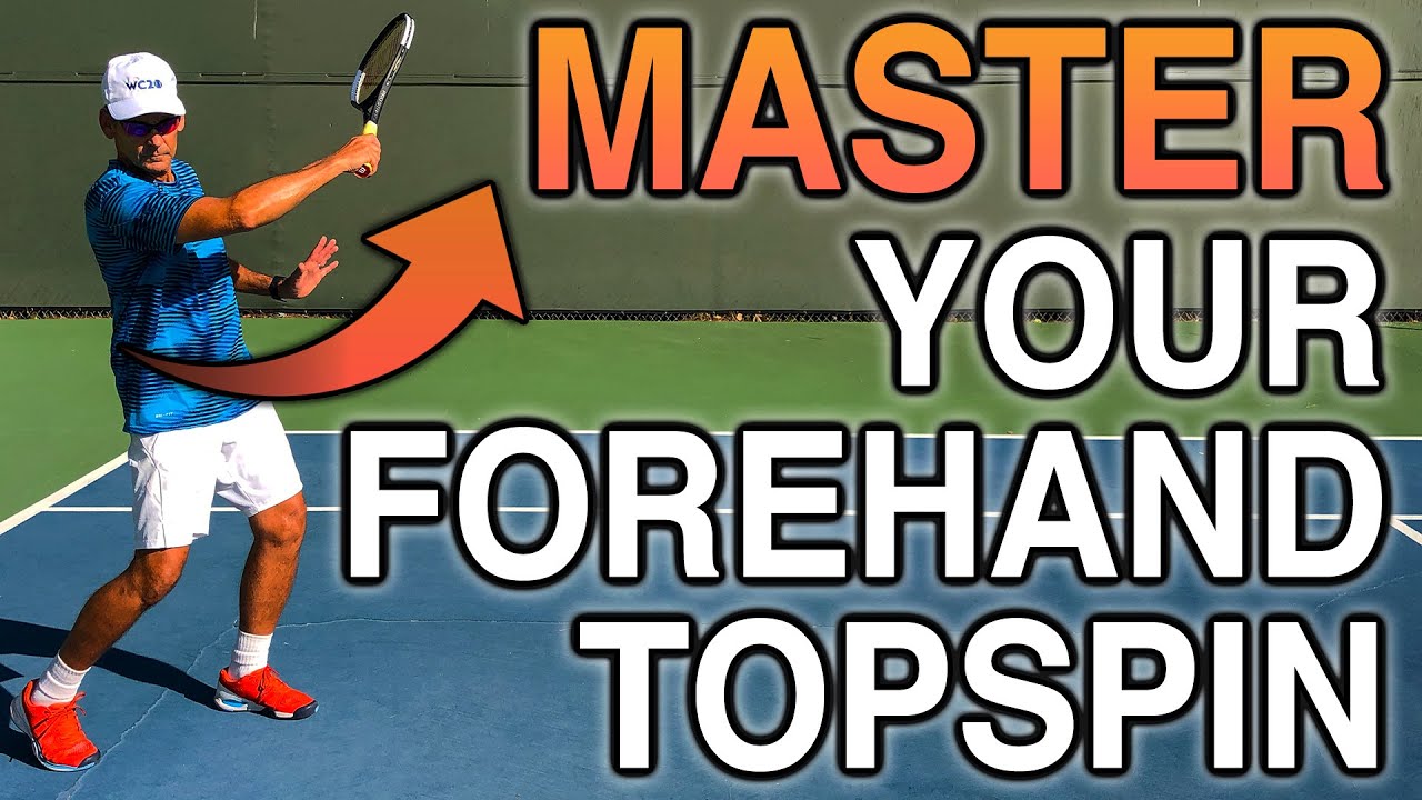 How To Play HEAVY Topspin On Your Forehand | Tennis Lesson - YouTube