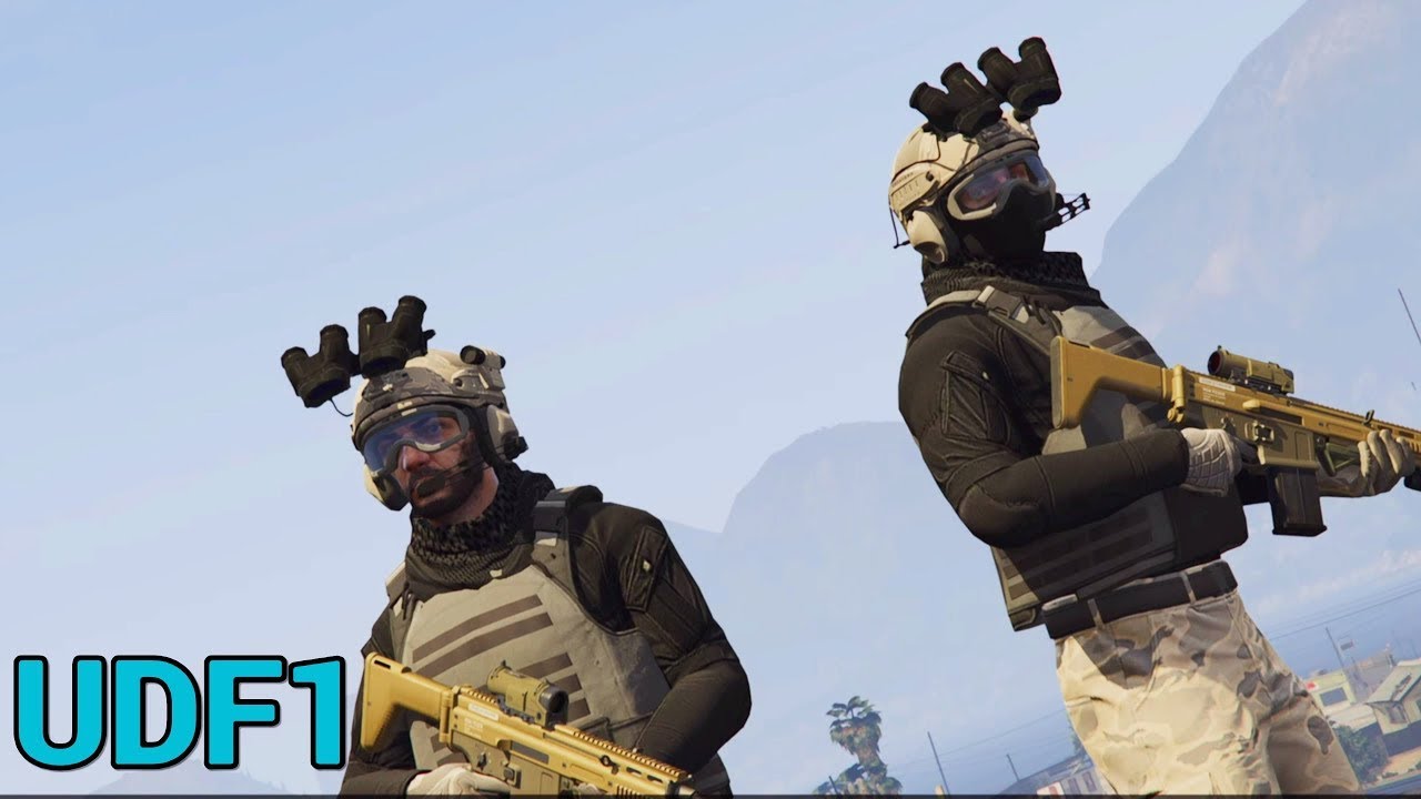 GTA V Military Crew | 2024 | United Defence Forces 1 | PS5 - YouTube