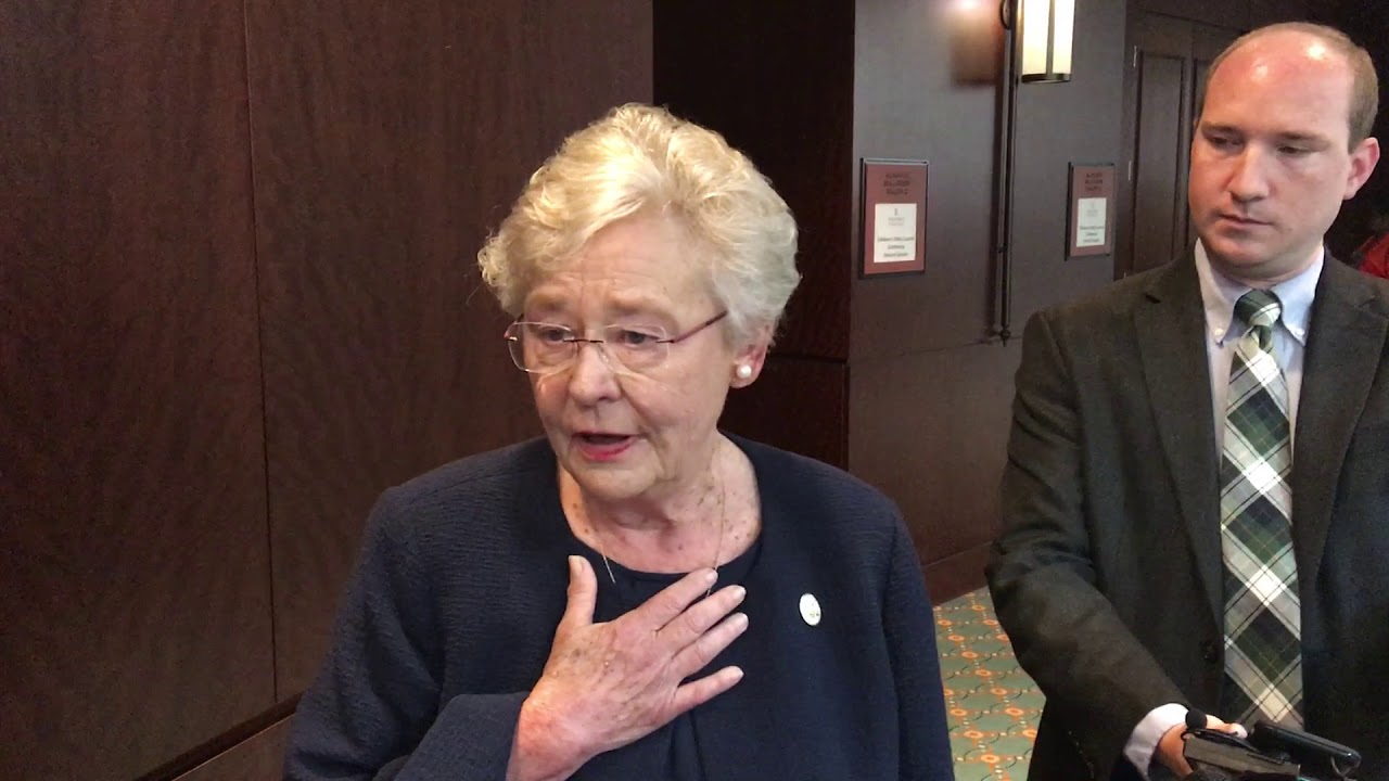 Gov. Kay Ivey talks about debating Walt Maddox - YouTube