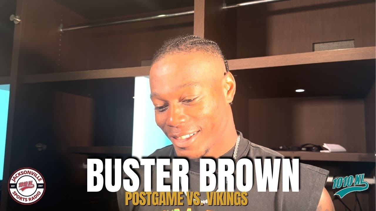 Jacksonville Jaguars CB Buster Brown reacts to 12-7 loss to Minnesota ...