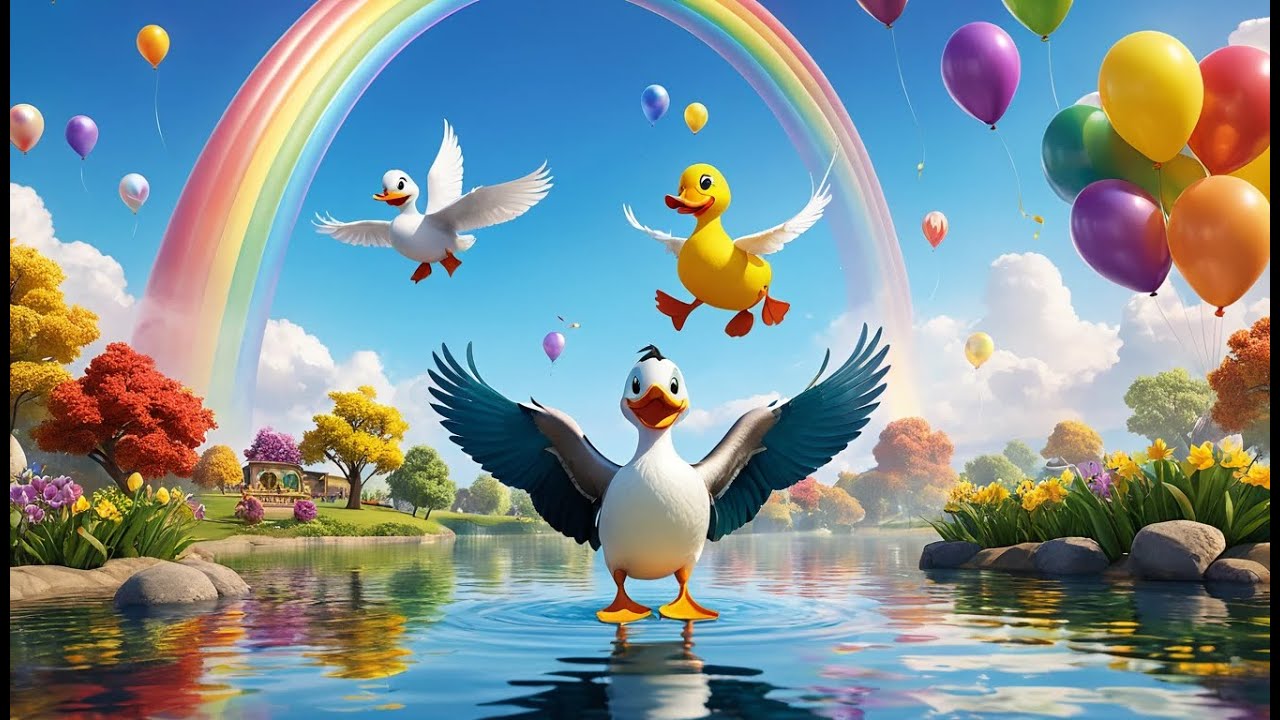 Ducky Flappy Wings Go Flap Flap Flap | Fun Duck Song for Kids ...