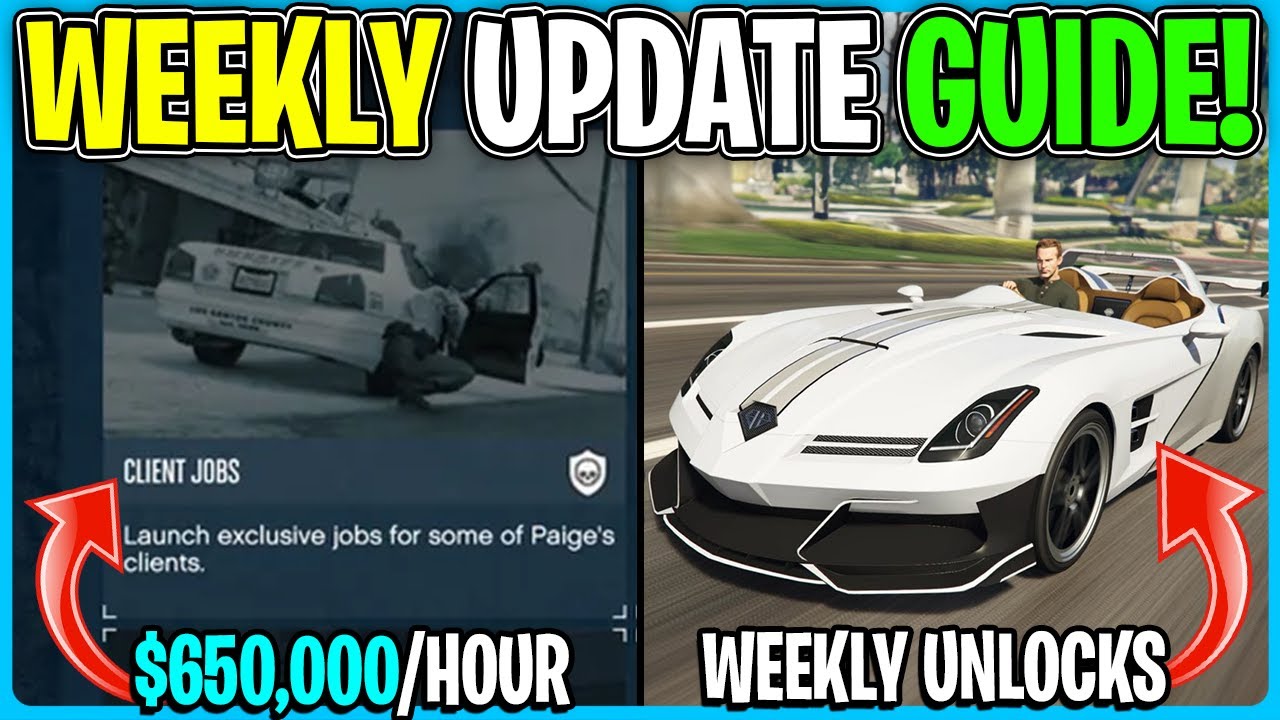 GTA Online Weekly Update GUIDE! Weekly Challenges & Unlocks! - YouTube