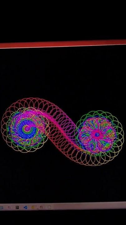 Cool animation in python. #python - YouTube