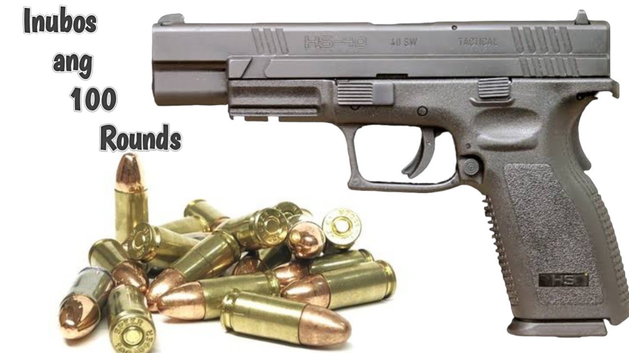 HS-9 9x19 Tactical 9mm Semi Automatic Pistol Test Fire - Stronghand ...
