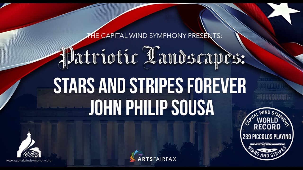 Stars and Stripes Forever | John Philip Sousa (World Record Breaking ...