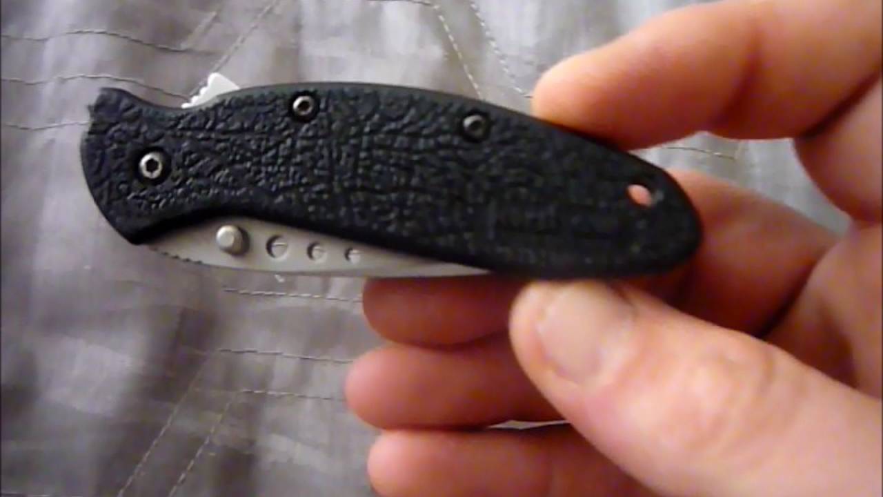 Kershaw Scallion Knife Review By: Outdoorsman2009 - YouTube