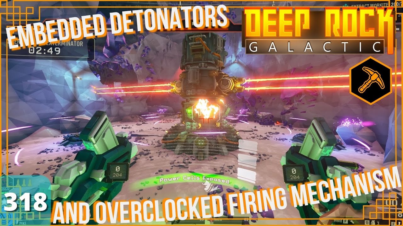 DRG Ep.318 : Embedded Detonators And Overclocked Firing Mechanism ...