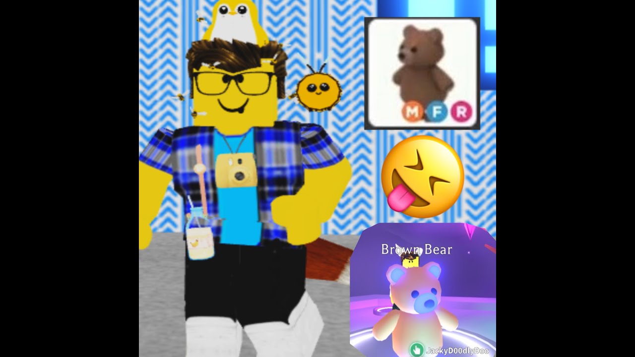 Making MEGA NEON Brown Bear On Adopt Me! [Roblox Adopt Me] - YouTube