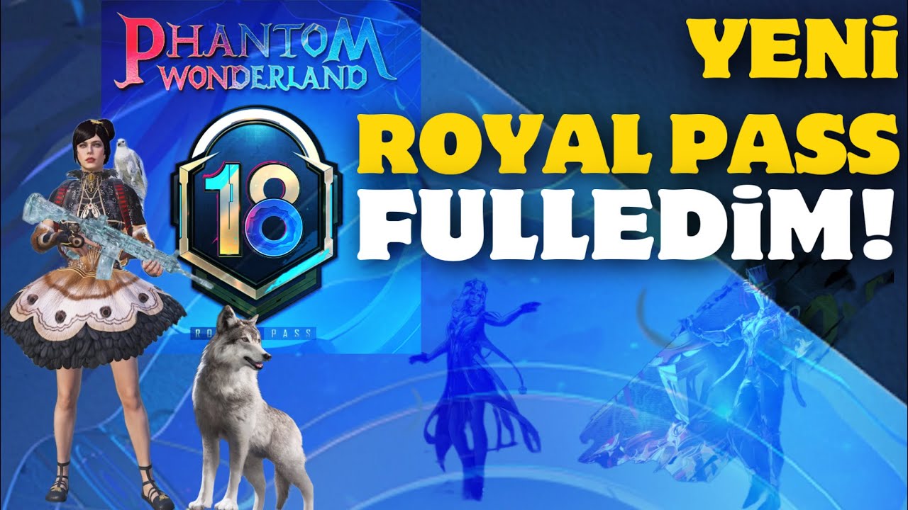YENİ ROYAL PASS 18 Phantom Wonderland | PUBG MOBİLE - YouTube