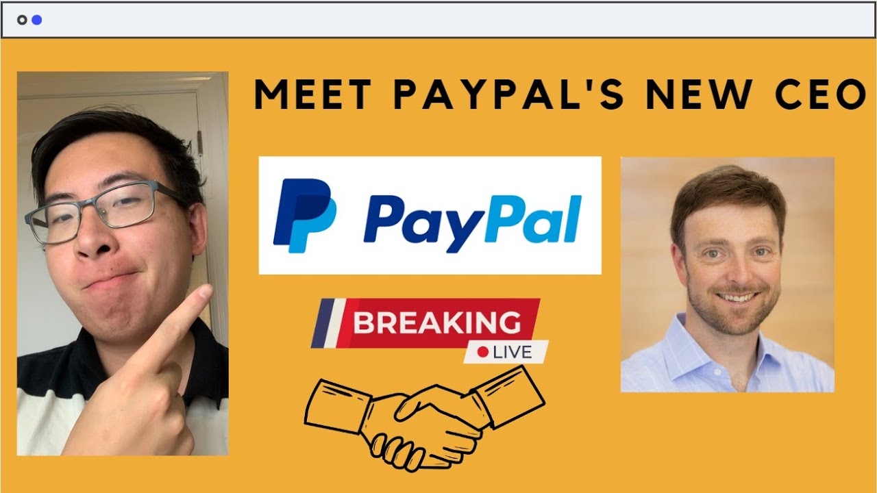 BREAKING: Paypal Names New CEO! $PYPL #PYPL - YouTube