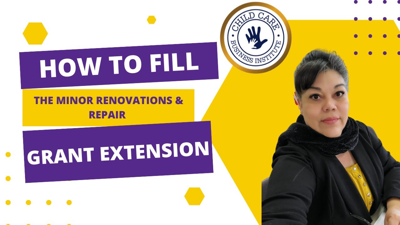How to fill out the Grant Extension - YouTube