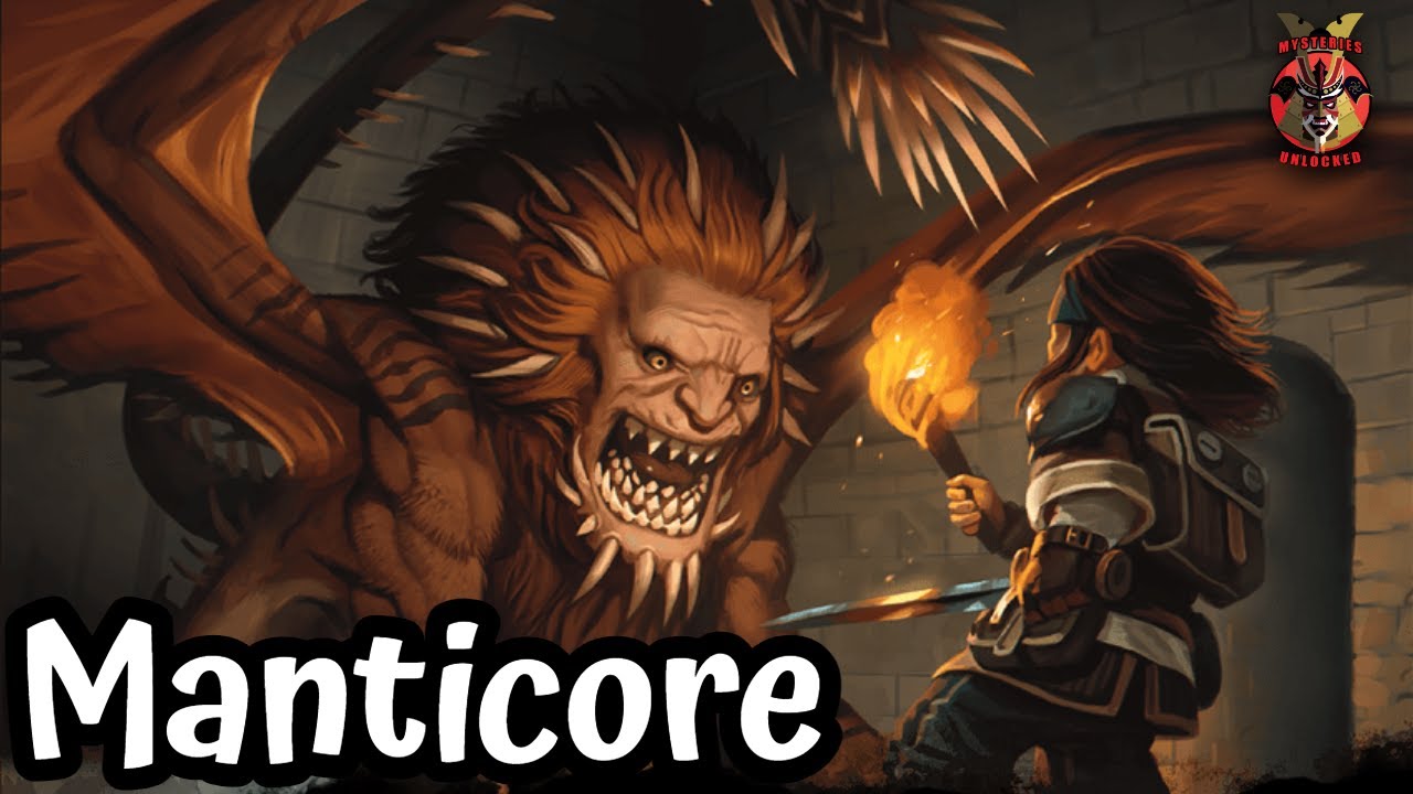 Manticore : The Maneater of Persian Mythology - YouTube