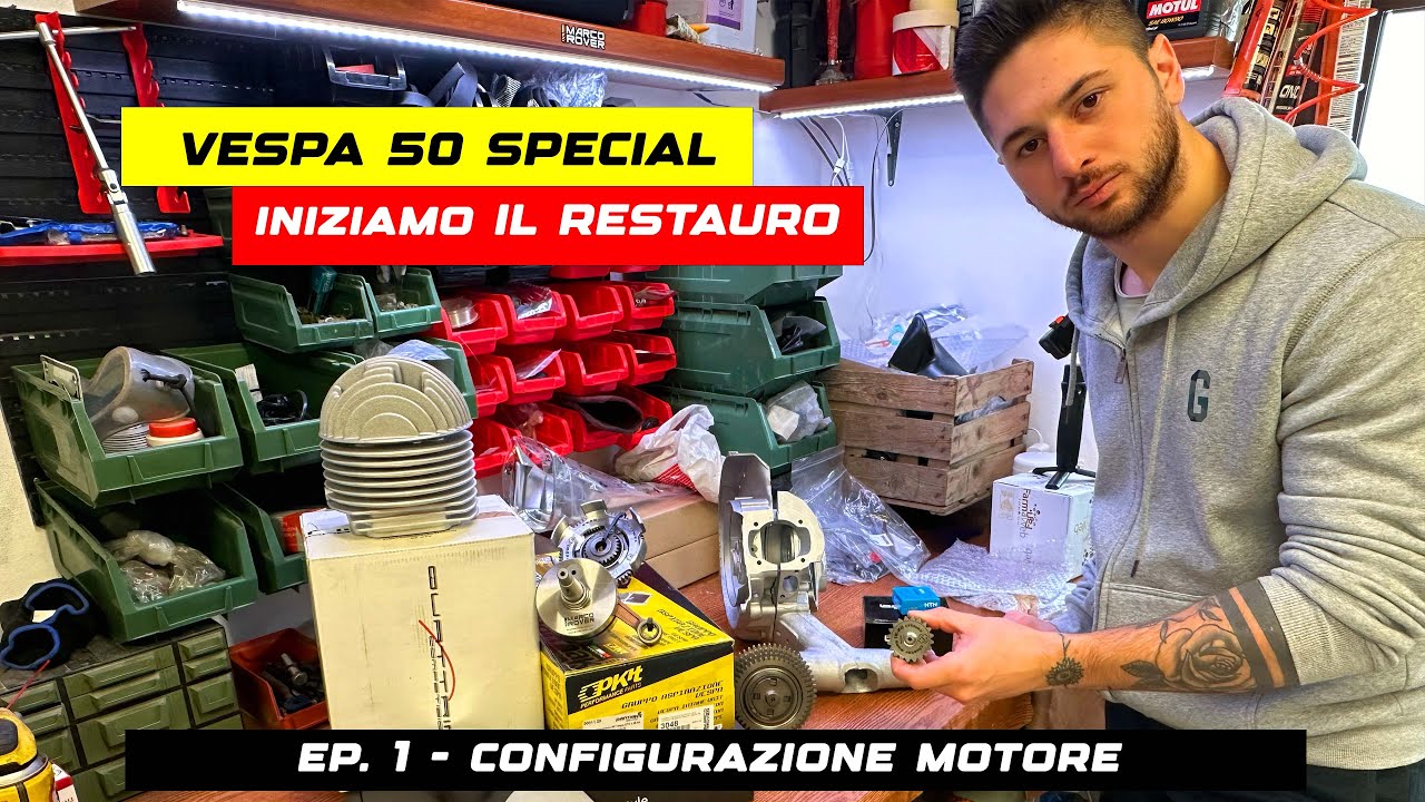 Iniziamo il restauro della mia Vespa 50 Special: Nel dettaglio la ...