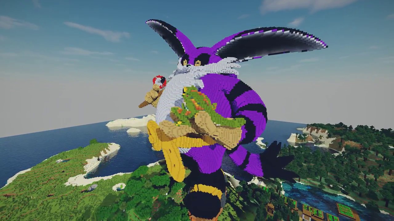 Minecraft Big The Cat Build - Sonic - YouTube
