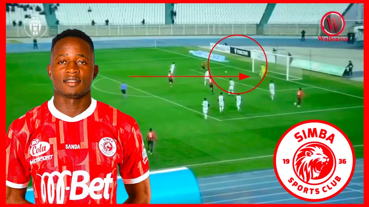 TAZAMA MAGOLI YA LIONEL ATEBA MCHEZAJI MPYA WA SIMBA/ UWEZO WAKE SKULLS ...