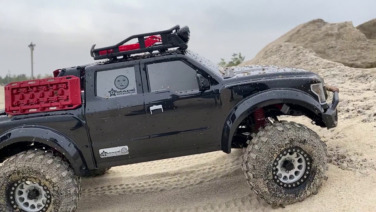 GMADE GS02 KOMODO Double cab fist run - YouTube