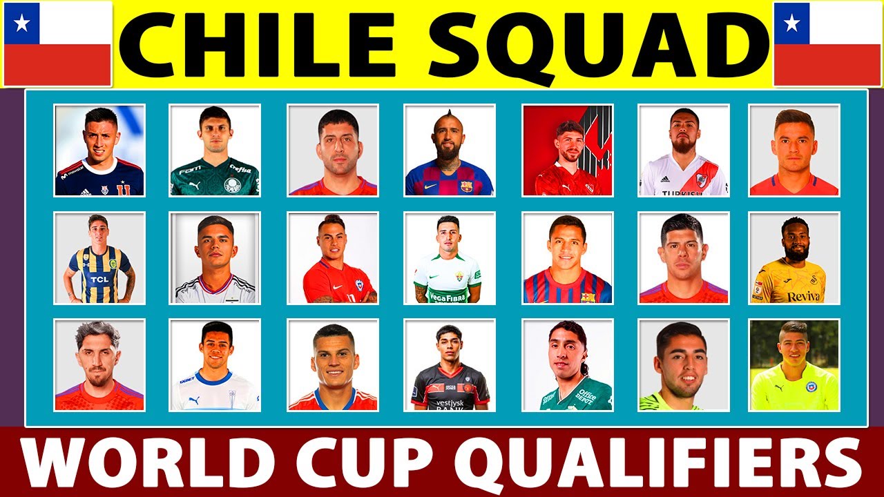 Chile Squad Update 2025 | Chile Squad June 2025 | FIFA World Cup 2026 ...