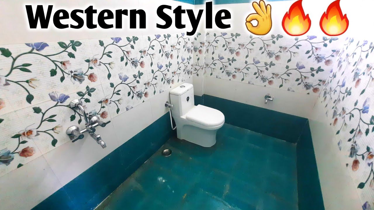 Beutiful Bathroom 👌🔥🔥| Bathroom Tile Design | Western Bathroom |Prabhat ...