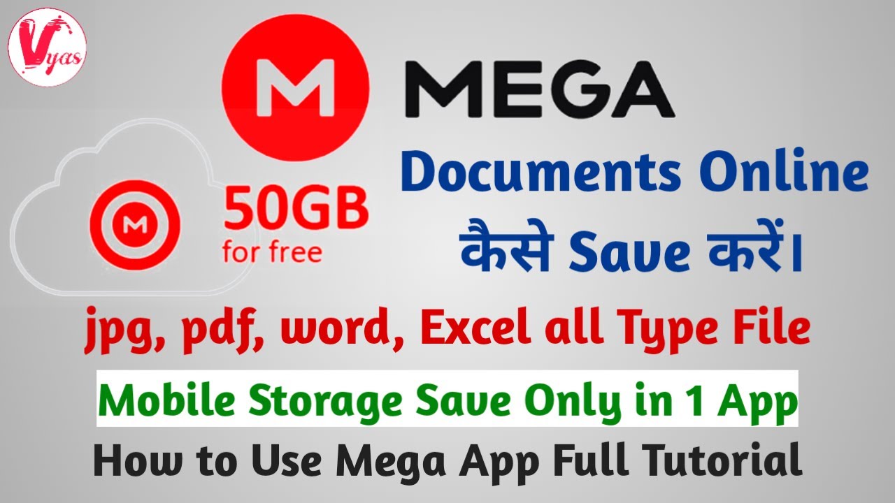 Best Free Cloud Storage 2022 | How to Use Mega App | Mega App Kaise ...